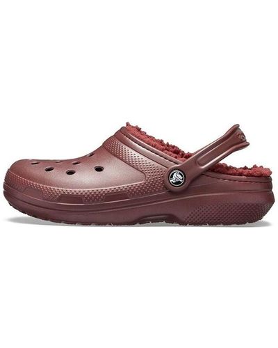 Red Crocs™ Heels for Women | Lyst