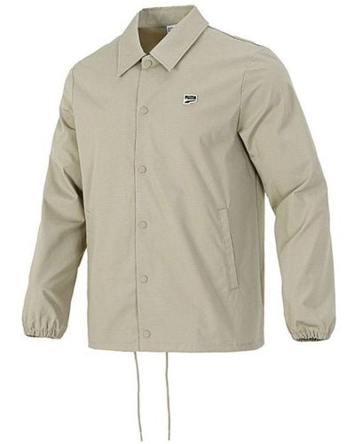 Gray PUMA Jackets for Men | Lyst