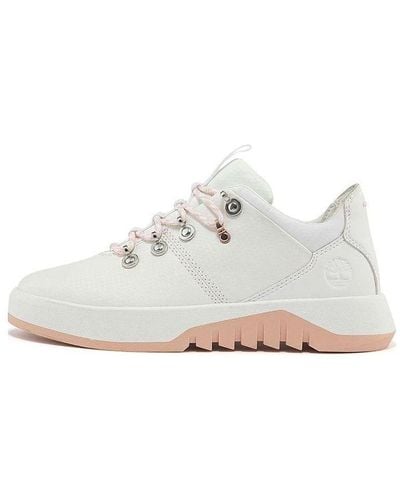 White Timberland Sneakers for Women | Lyst