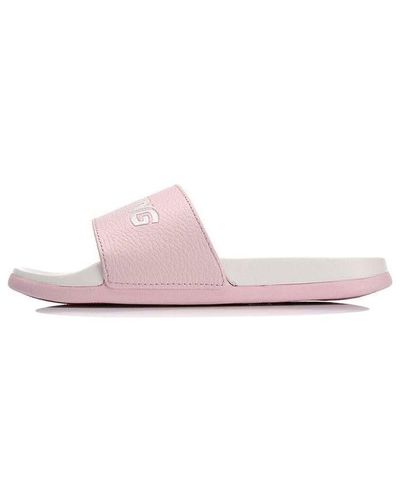 Pink Li-ning Flats for Women | Lyst