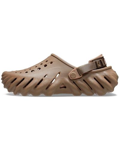 Brown Crocs™ Sandals and Slides for Men | Lyst