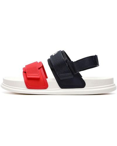 Blue Fila Sandals, slides and flip flops for Men | Lyst