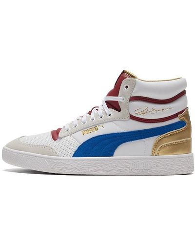 Blue and Red Sneakers for Men | Lyst
