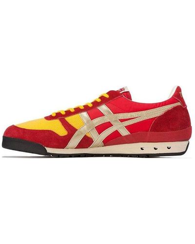 Red Onitsuka Tiger Sneakers for Men | Lyst