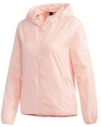 Pink adidas Jackets for Women | Lyst