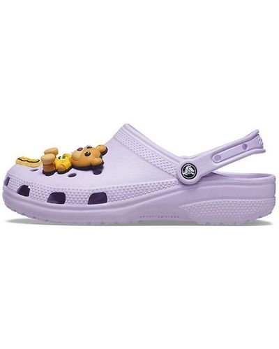 Purple Crocs™ Slip-on shoes for Men | Lyst