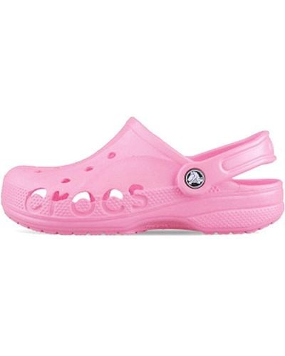 Pink Crocs™ Sandals and Slides for Men | Lyst