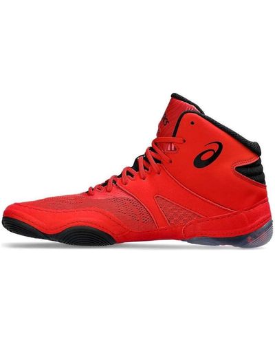 Red Asics Sneakers for Men | Lyst