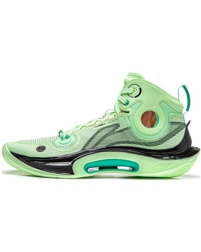 Green Li-ning Sneakers for Men | Lyst