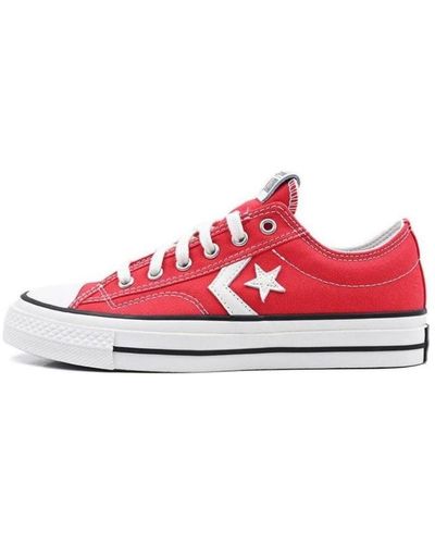 Red Converse Shoes for Men | Lyst