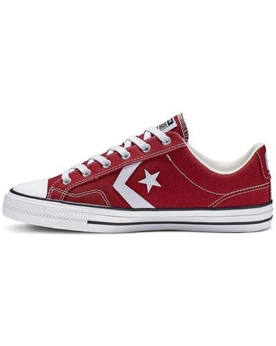 Red Converse Sneakers for Men | Lyst