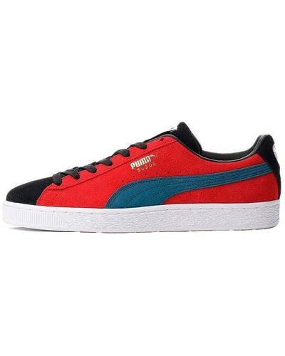 Red PUMA Sneakers for Men | Lyst