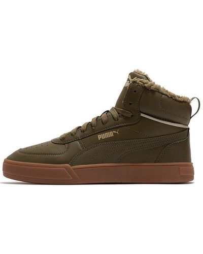 Brown PUMA Sneakers for Men | Lyst