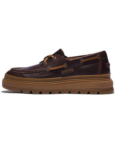 Brown Timberland Flats and flat shoes for Women | Lyst
