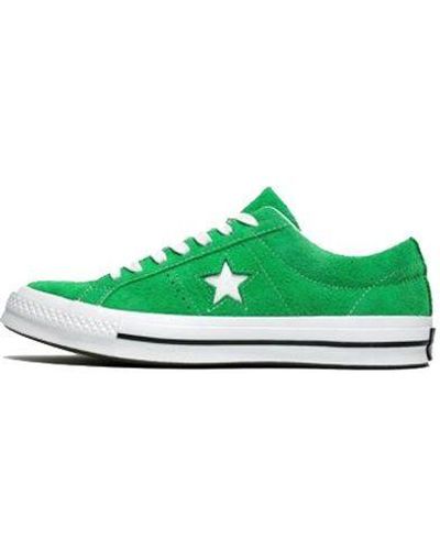 Green Converse Shoes for Men | Lyst