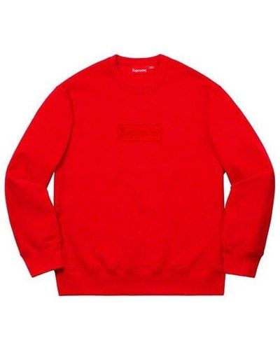 Red Supreme Knitwear for Men | Lyst