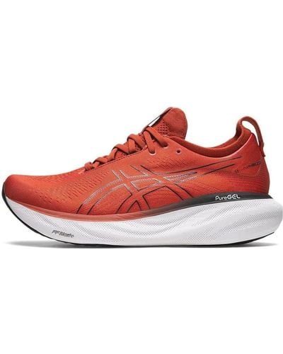 Red Asics Sneakers for Men | Lyst