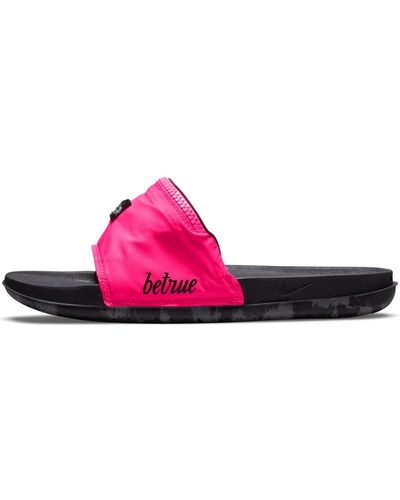 Pink Nike Sandals and Slides for Men | Lyst