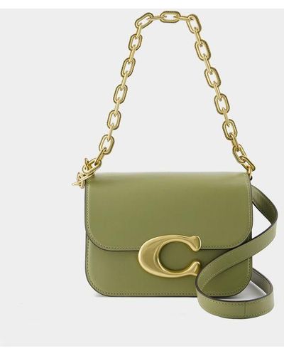 Green COACH Shoulder bags for Women | Lyst