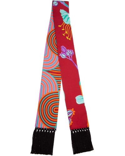 Red La DoubleJ Scarves and mufflers for Women | Lyst