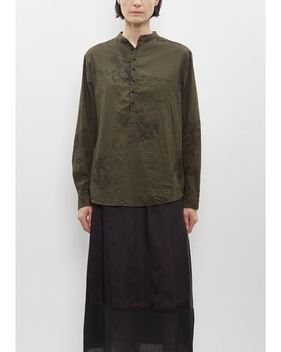 Forest Green Blouses for Women | Lyst