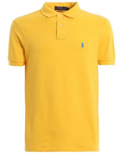 Yellow Polo Ralph Lauren Clothing for Men | Lyst