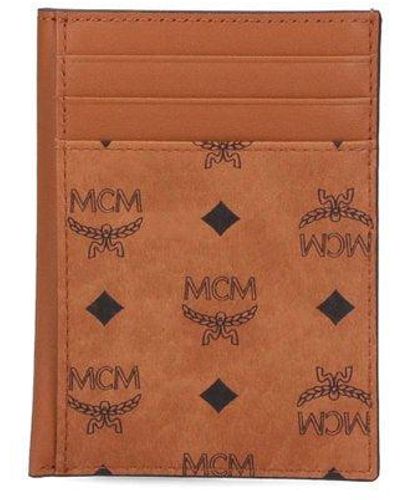 Brown MCM Wallets and cardholders for Women | Lyst