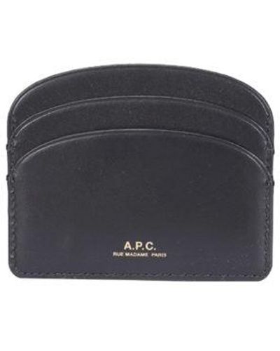 Blue A.P.C. Wallets and cardholders for Women | Lyst