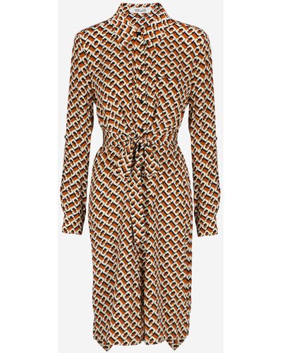 Natural Diane von Furstenberg Dresses for Women | Lyst