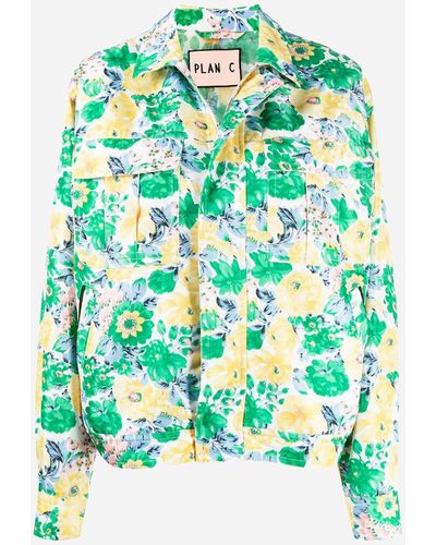 Green Plan C Jackets for Women | Lyst