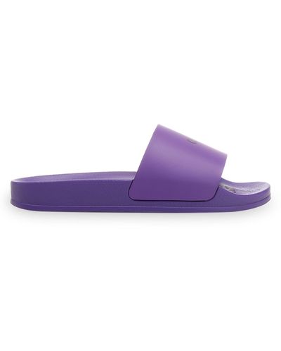 Purple Off-White c/o Virgil Abloh Flats and flat shoes for Women | Lyst