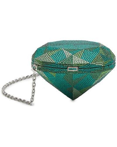 Emerald Green Clutches and evening bags for Women | Lyst