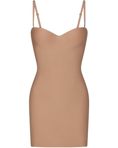 White Skims Dresses for Women | Lyst