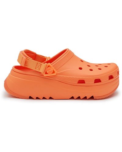 Orange Crocs™ Flats for Women | Lyst