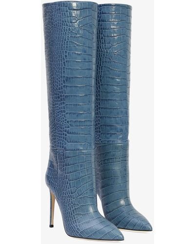 Light Blue Boots for Women | Lyst