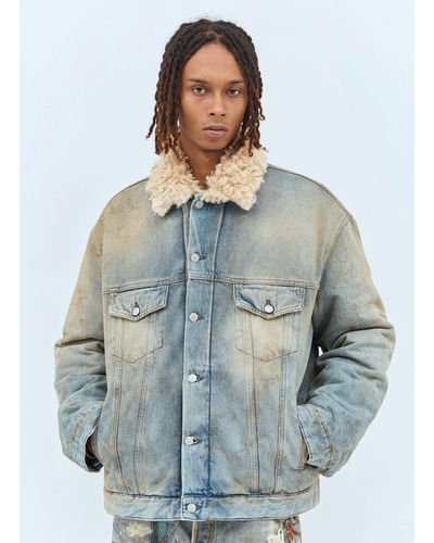 Blue Acne Studios Jackets for Men | Lyst