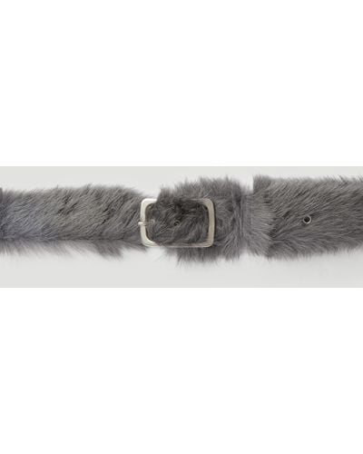 Gray Dries Van Noten Belts for Men | Lyst