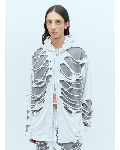 White DIESEL Jackets for Men | Lyst