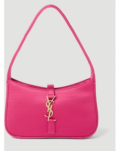 Pink Saint Laurent Hobo bags and purses for Women | Lyst