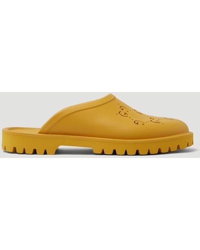 Yellow Gucci Shoes for Men | Lyst