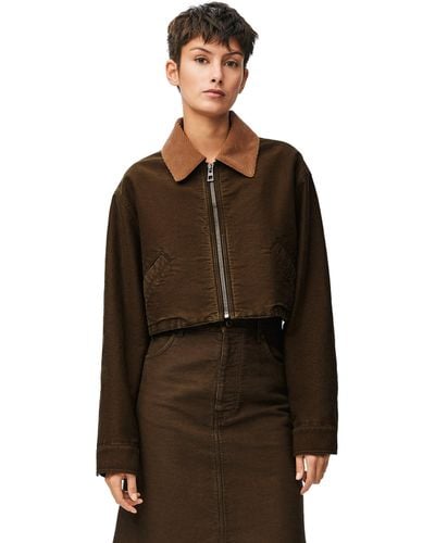 Brown Loewe Jackets for Women | Lyst