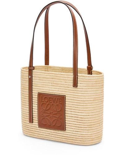 Loewe Raffia Tote Beach Bags for Women | Lyst