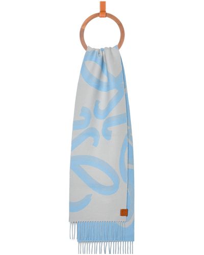 Blue Loewe Scarves and mufflers for Women | Lyst