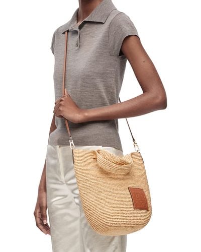Natural Loewe Beach bag tote and straw bags for Women | Lyst