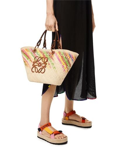 Loewe Anagram Basket Beach Bags for Women | Lyst