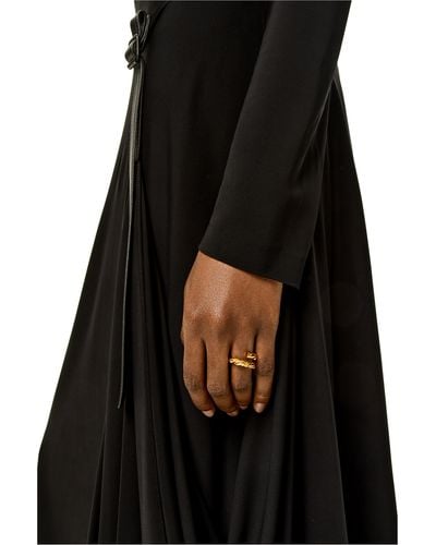 Metallic Loewe Rings for Women | Lyst