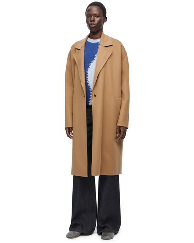 Natural Loewe Coats for Women | Lyst