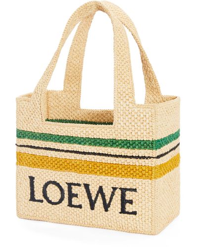 Metallic Loewe Beach bag tote and straw bags for Women | Lyst