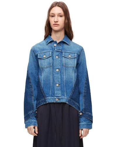 Loewe Jean and denim jackets for Women | Online Sale up to 49% off | Lyst