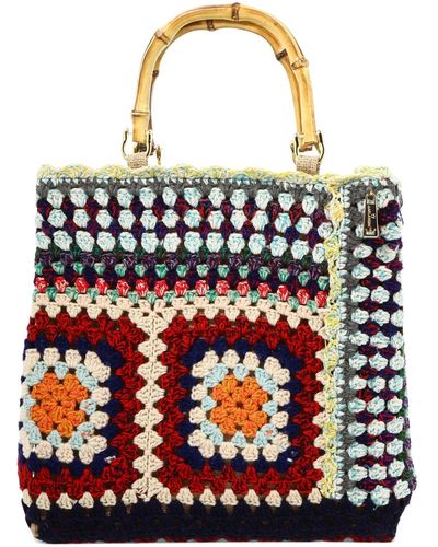 White La Milanesa Tote Bags For Women Lyst